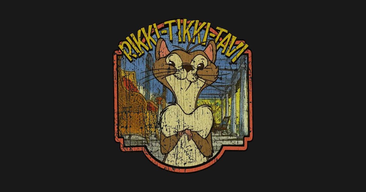 Rikki-Tikki-Tavi 1975 - Book Lover - T-Shirt | TeePublic