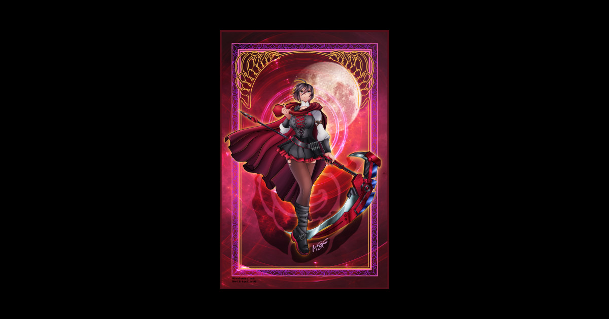 Ruby Rose - RWBY - Ruby Rose Rwby - Posters and Art Prints | TeePublic