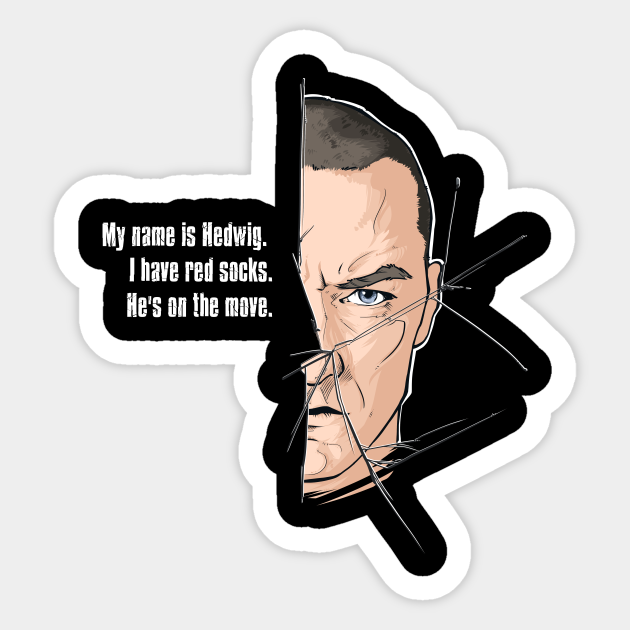 SPLIT Hedwig - Split James Mc Avoy - Sticker | TeePublic