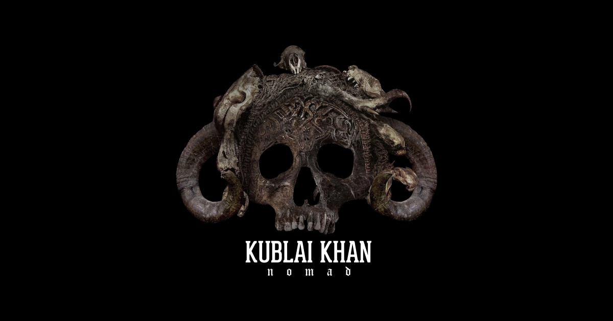 NOMAD ALBUM ARTWORK - Kublai Khan Tx Band - Sticker | TeePublic