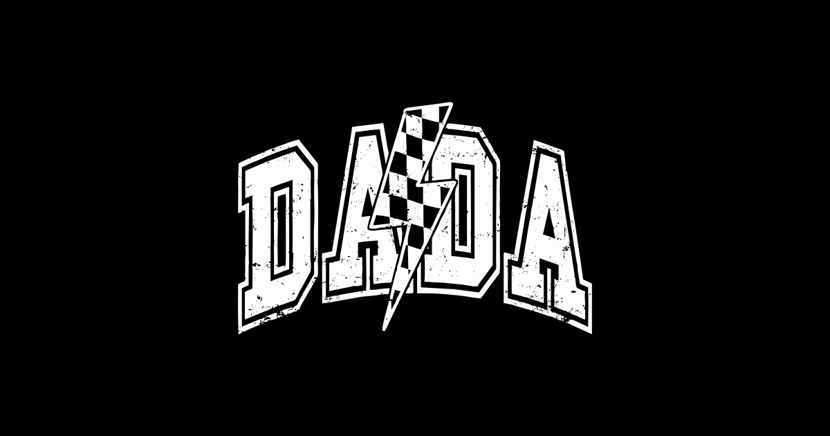 Dada Lightning Checkered Father's Day - Dada Lightning Checkered ...