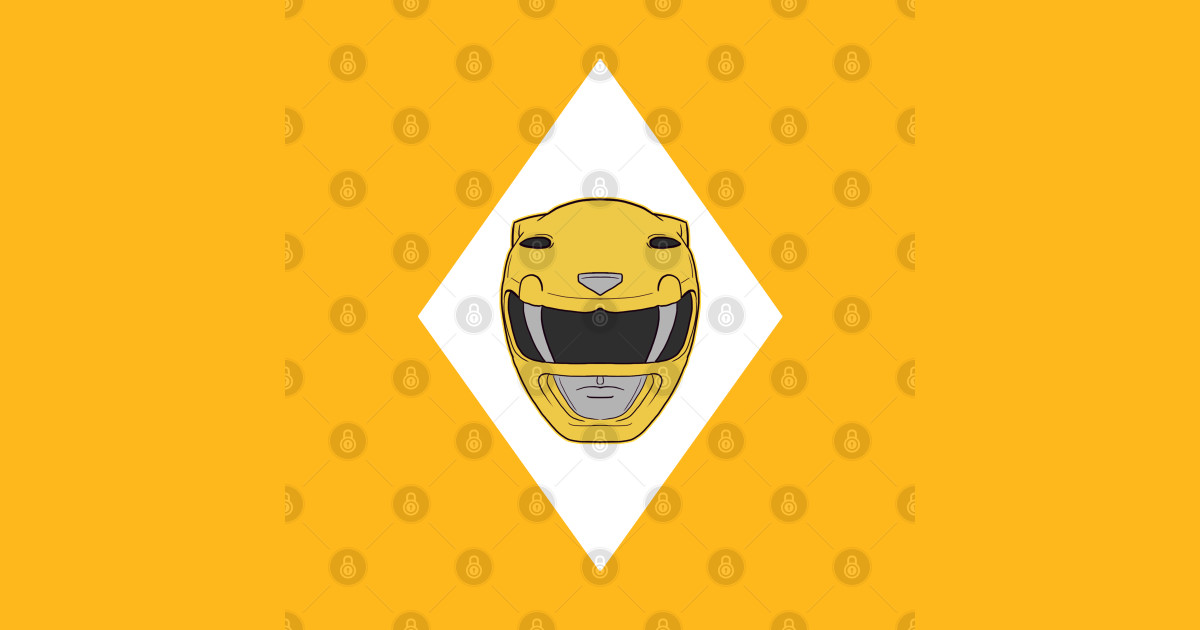 Power ranger yellow ranger - Power Rangers - T-Shirt | TeePublic