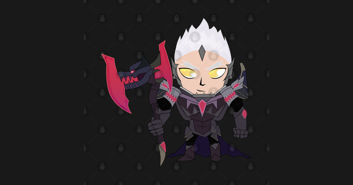 Chibi God-King Darius - League Of Legends - T-Shirt | TeePublic