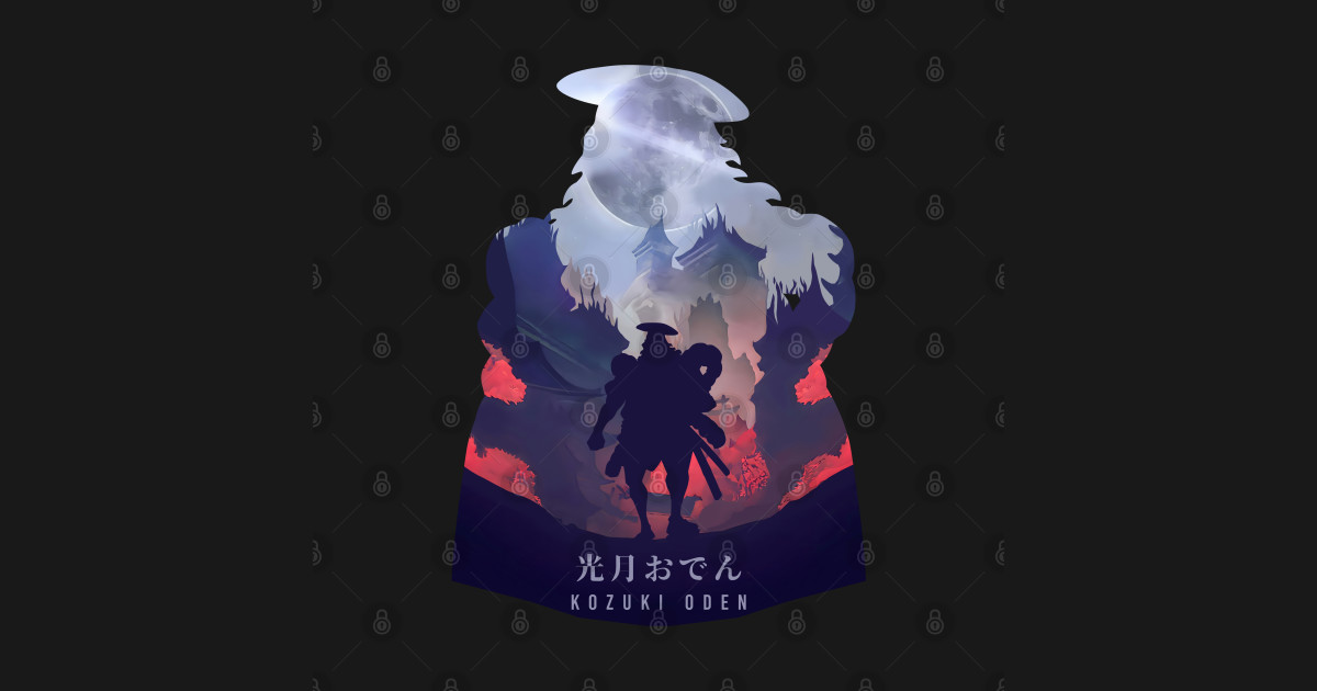 Samurai Daimyo - Dark Illusion - Oden - T-Shirt | TeePublic