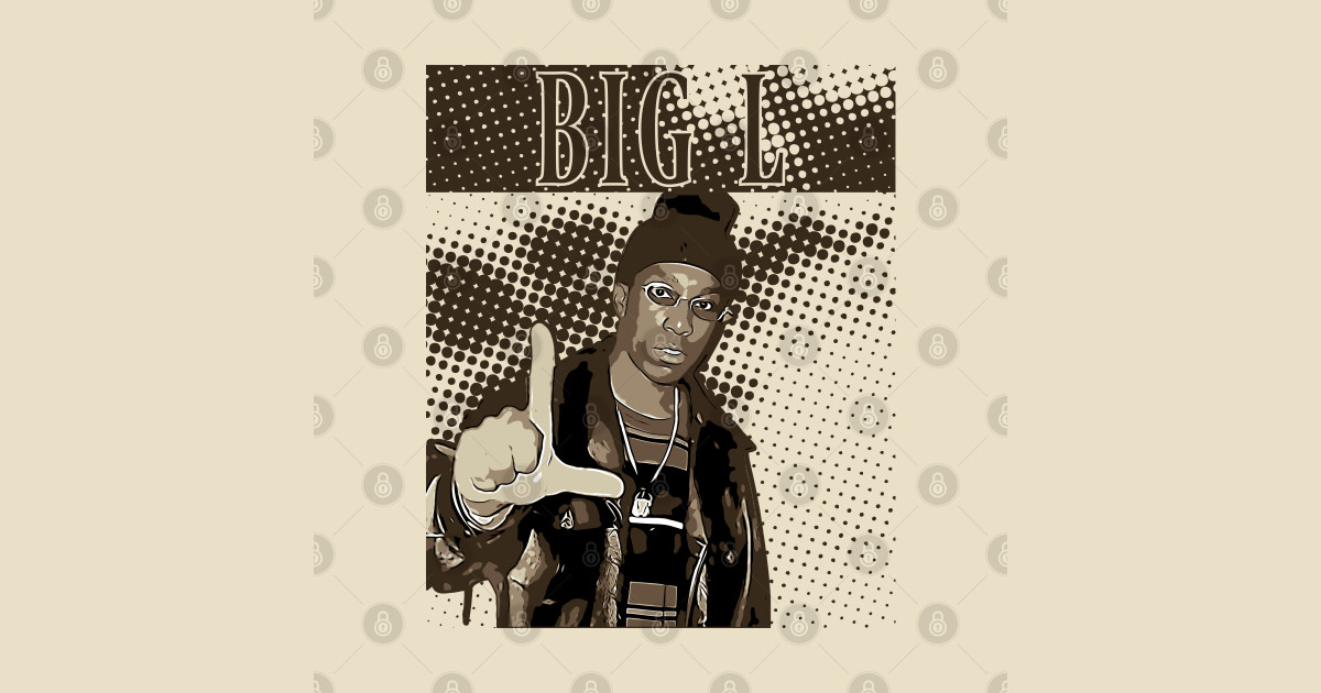 BIG L | Rapper - Hip Hop - T-Shirt | TeePublic