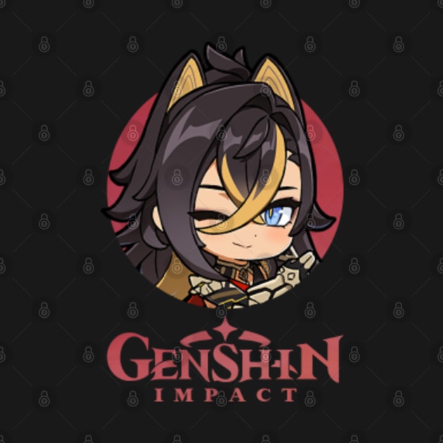 Dehya Chibi Genshin Impact - Genshin Impact - T-Shirt | TeePublic