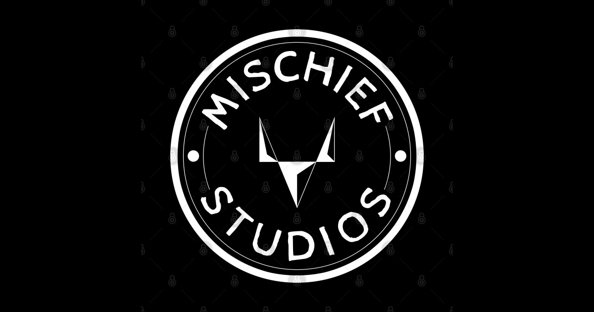 Mischief Studios Circle (White Logo) - Mischief Studios - Sticker ...