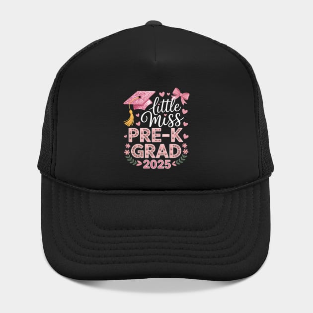 Pre-K Grad 2025 Coquette Preschool Graduation - Pre K - Hat | TeePublic