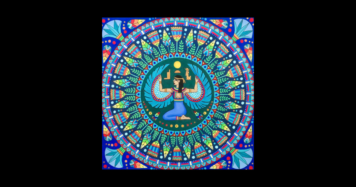 Egyptian Goddess Isis - Goddess Isis - Posters and Art Prints | TeePublic