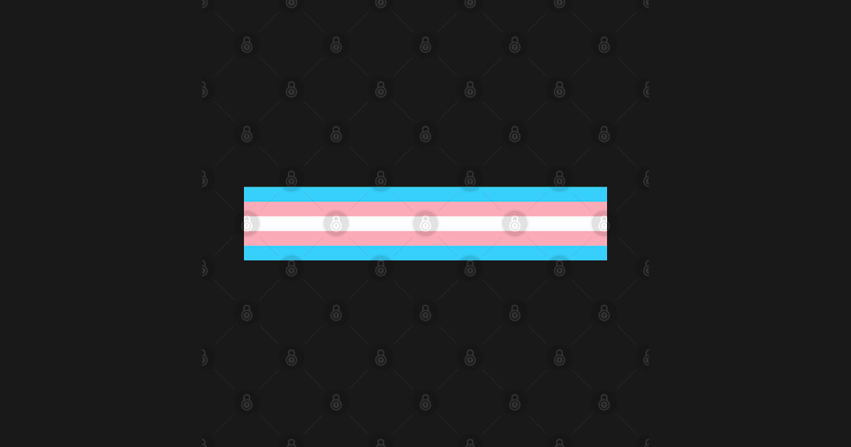 Transgender Pride Flag: Retro Horizontal Stripes - Transgender Pride ...