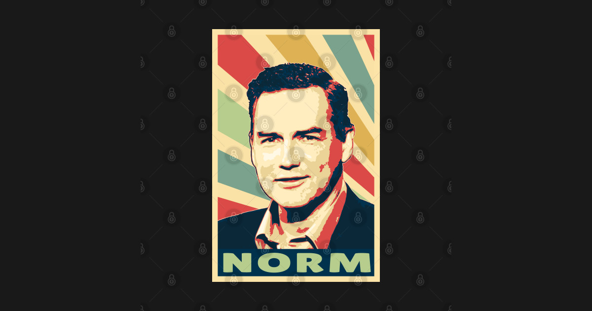 Norm Macdonald Vintage Colors - Norm - T-Shirt | TeePublic