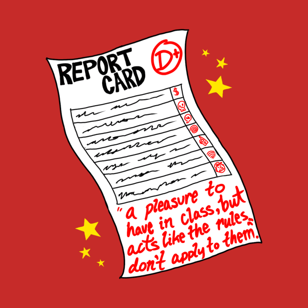 Report Card - Report Card - T-Shirt | TeePublic