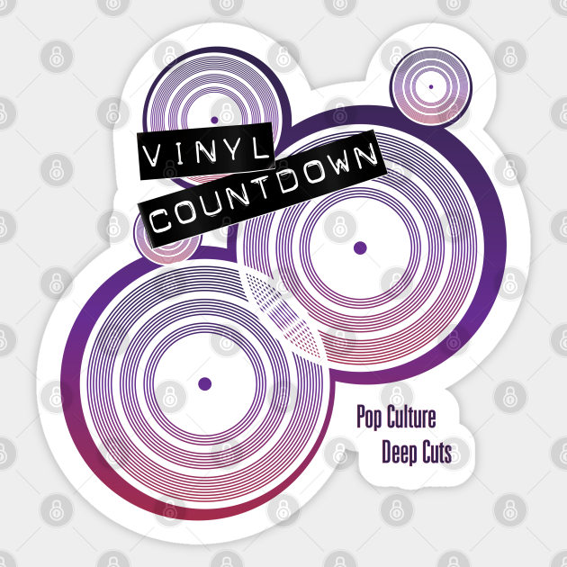 Vinyl Countdown - Fake Bands - Sticker | TeePublic