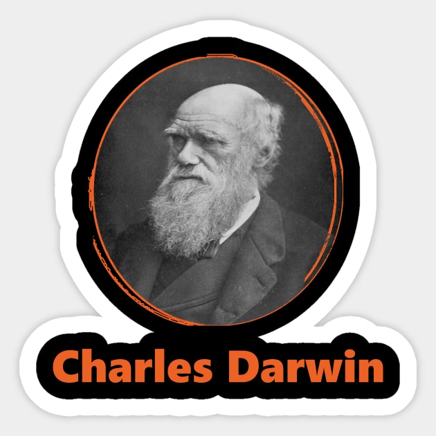 Charles Darwin - Charles Darwin - Sticker | TeePublic