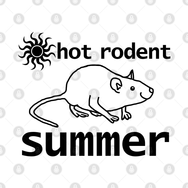 Hot Rodent Man Summer - Hot Rodent Man - Pillow | TeePublic