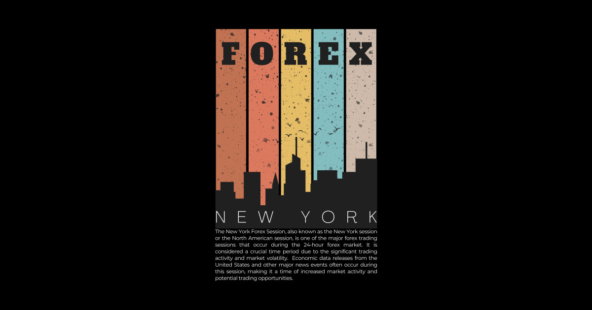 Forex New York Skyline - Forex Trading - Sticker | TeePublic