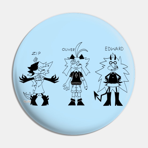 FPE Zip, Oliver and Edward are great friends! - Fpe Characters - Pin ...