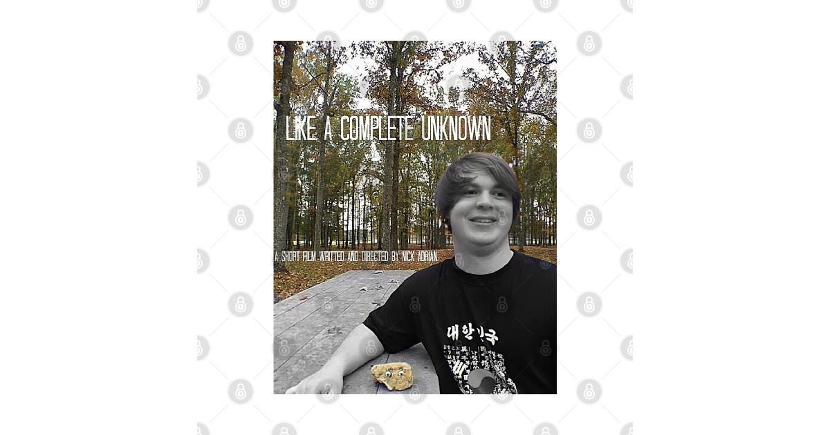 Like A Complete Unknown Poster - Posterart - T-Shirt | TeePublic