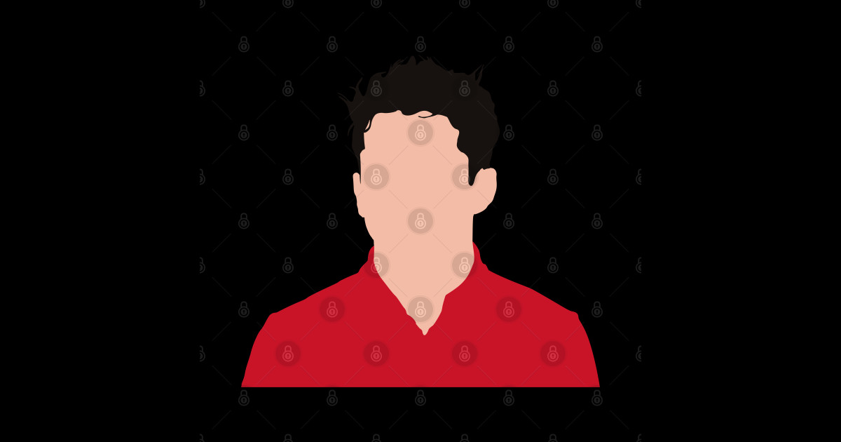 Charles Leclerc - Face Art - Charles Leclerc - Sticker | TeePublic