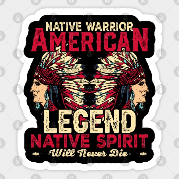 Native American - Native American - Sticker | TeePublic