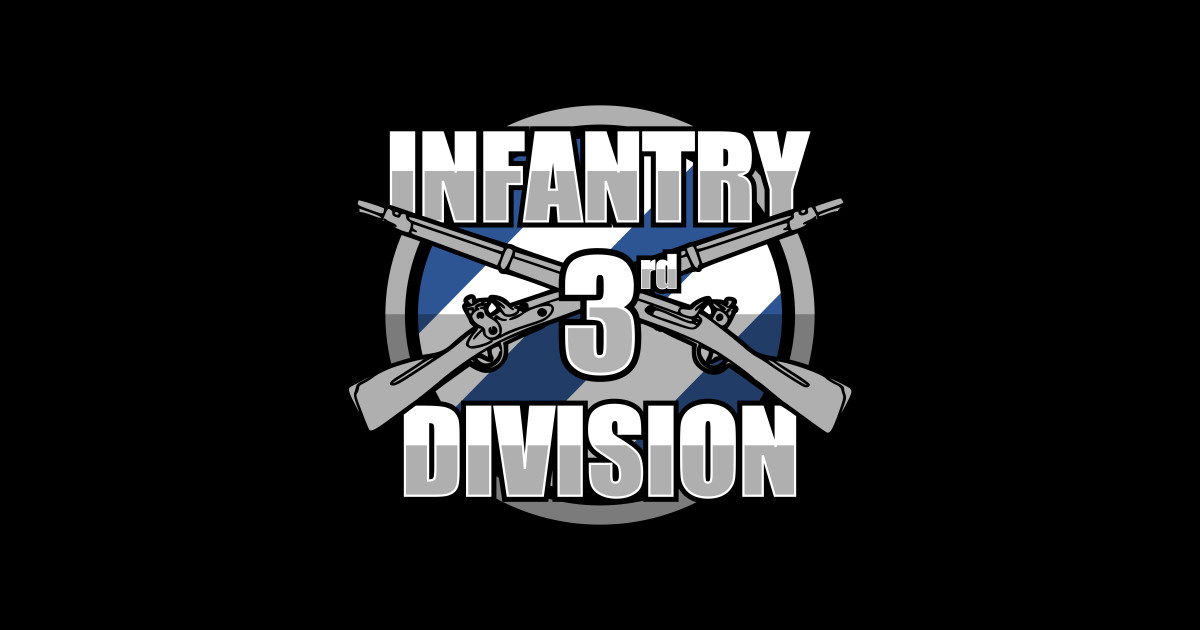 3rd Infantry Division - Third Infantry Rock Of The Marne - Sticker ...