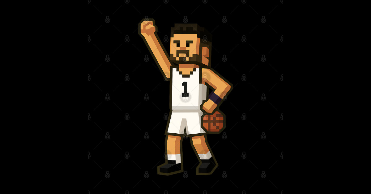 Devin Booker Pixel Hoops Sniper - Devin Booker - Sticker | TeePublic