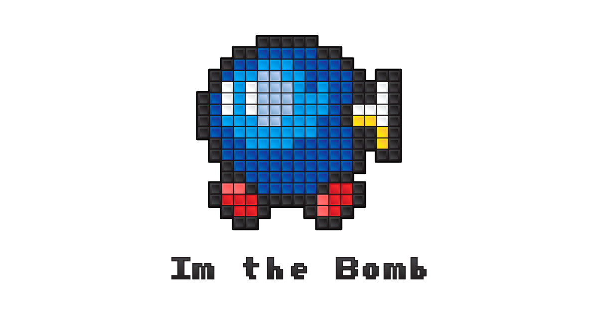 8-Bit Bomb - Art - T-Shirt | TeePublic