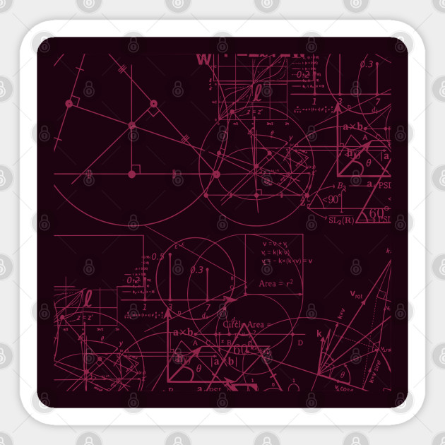 Equations - Equations - Sticker | TeePublic