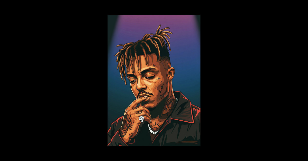 juice wrld art - Juice Wrld - Sticker | TeePublic