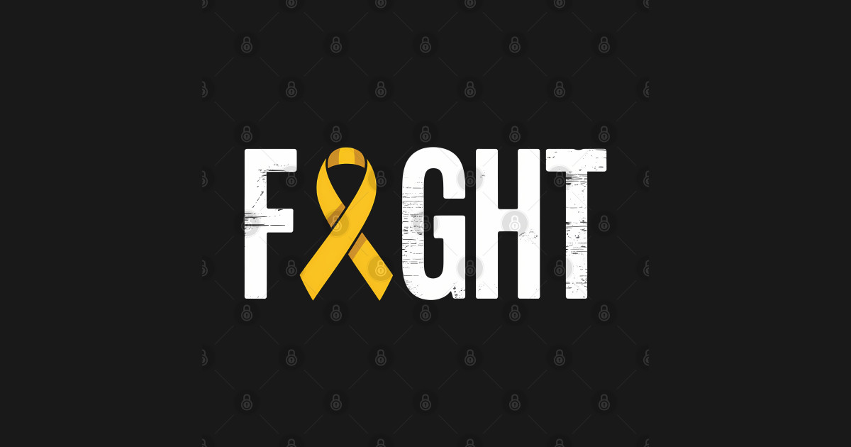 Appendix Cancer Fight Cancer Ribbon - Appendix Cancer Fight Cancer ...