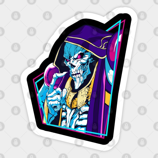 overlord - Momonga - Overlord - Sticker | TeePublic