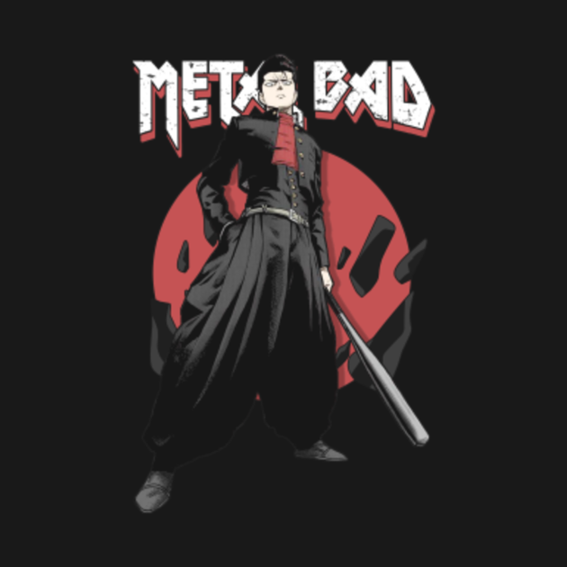 Metal Bad - One Punch Man - T-Shirt | TeePublic
