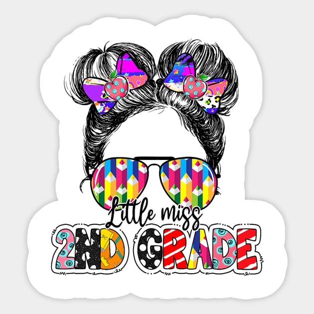 Little Miss 2nd Grade Girls 2nd Grade First Day Of School - Little Miss ...