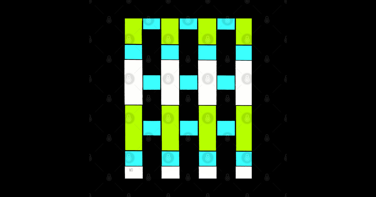 Bands - Pattern - Bands - Sticker | TeePublic