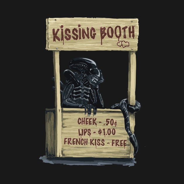 xenomorph kiss - Xenomorph - T-Shirt | TeePublic