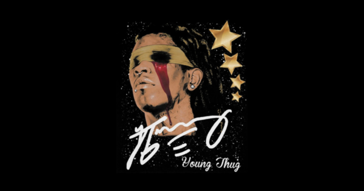 Young Thug Signature - Young Thug - Sticker | TeePublic