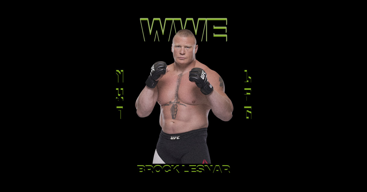 brock lesnar - Brock Lesnar - Sticker | TeePublic