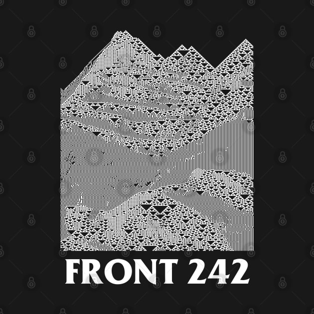 Front 242 //// Tribute Design - Front 242 - T-Shirt | TeePublic