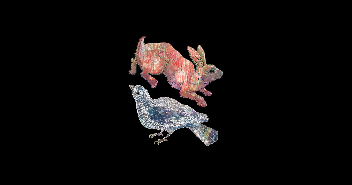 Night Hare - Rabbit - Sticker | TeePublic