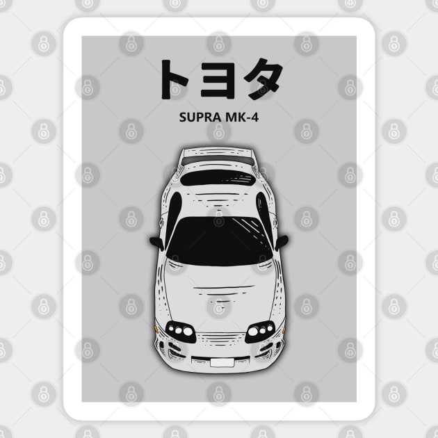 MK4 Toyota Supra - Automotive - Sticker | TeePublic