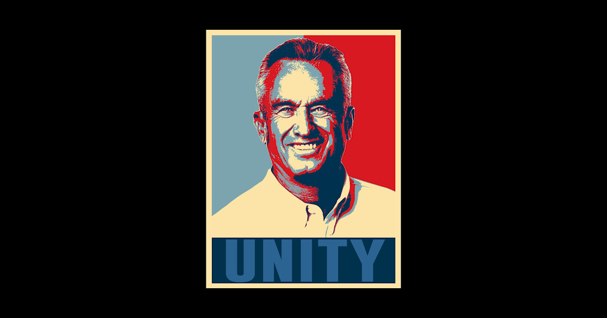 RFK JR For Trump Unity 2024 Robert Kennedy Jr. Obama Poster - Rfk Jr ...