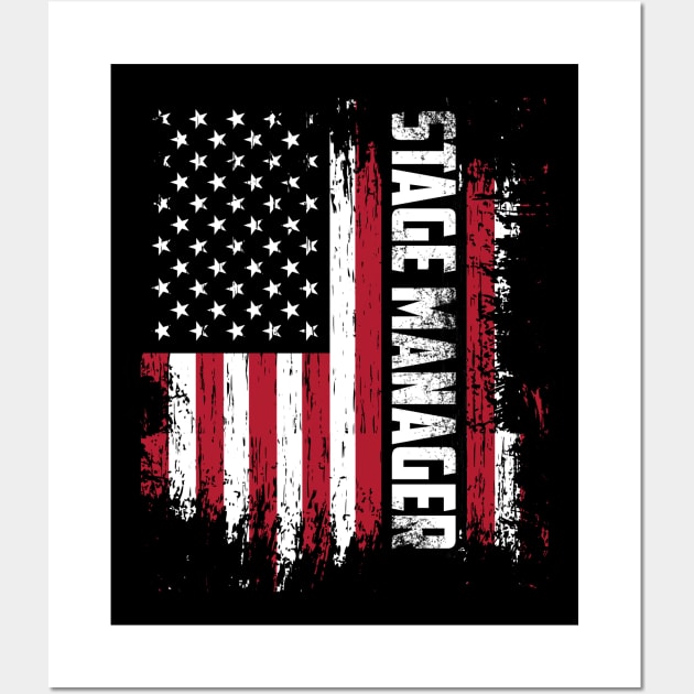 Stage Management: Official Stage Manager USA Flag - Stage Manager ...