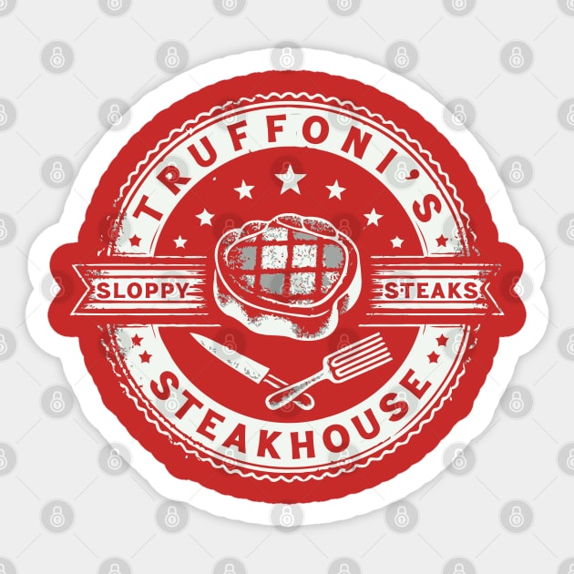 Truffoni's Steakhouse V2 - Truffonis - Sticker | TeePublic
