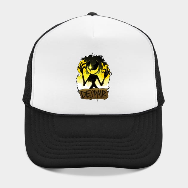 FNF INDIE CROSS - BATIM Nightmare Bendy Despair art - Bendy - Hat ...