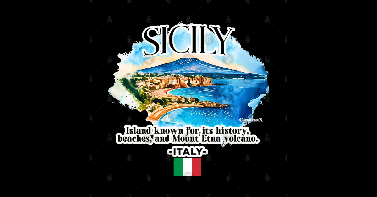 Sicily - Island known for its history, beaches, and Mount Etna volcano ...