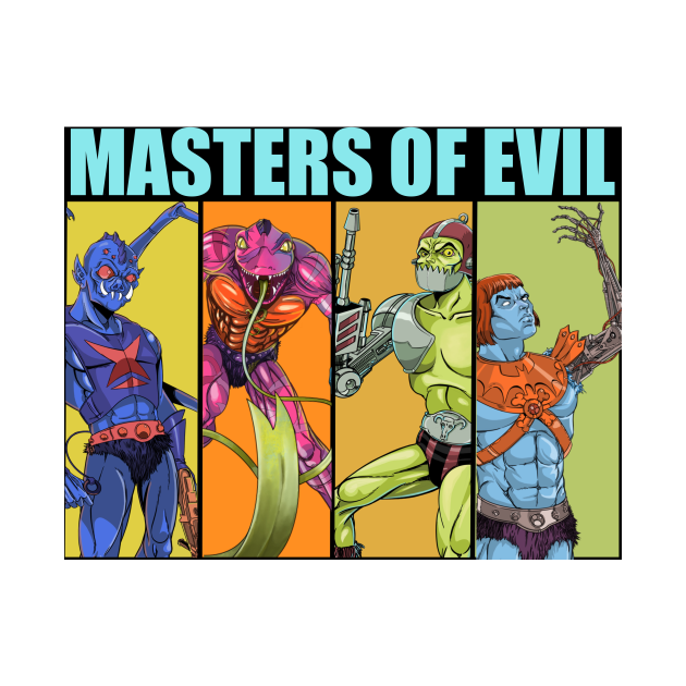 Masters of Evil - He Man And The Masters Of The Universe - T-Shirt ...