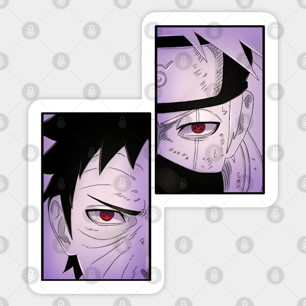 Sharingan - Narutomaki - Sticker | TeePublic