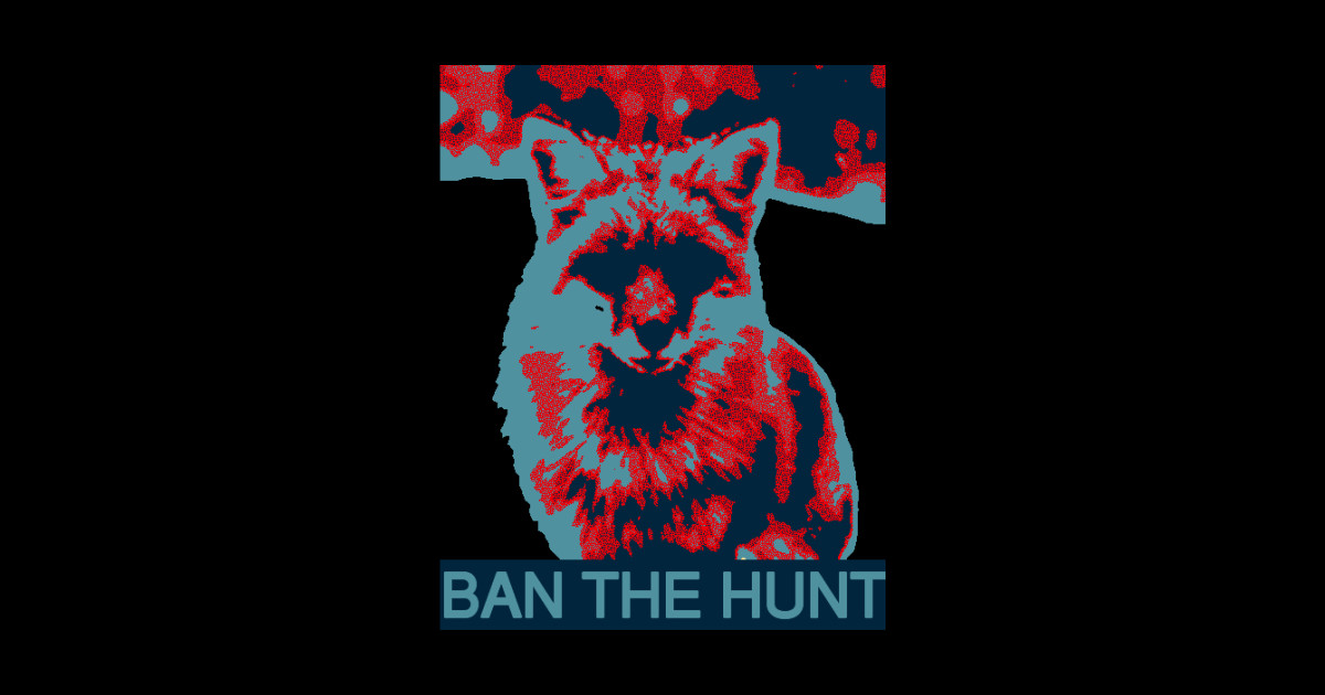 Stop Fox Hunting - Fox Hunting - Sticker | TeePublic