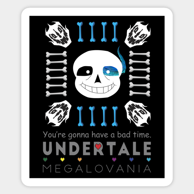Sans - Undertale - Sans - Sticker | TeePublic