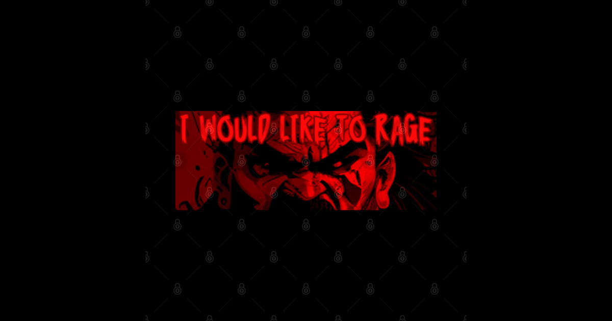 DND Barbarian RAGE - Dnd - Sticker | TeePublic